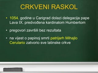 Crkva u ranom srednjem vijeku | PPTX
