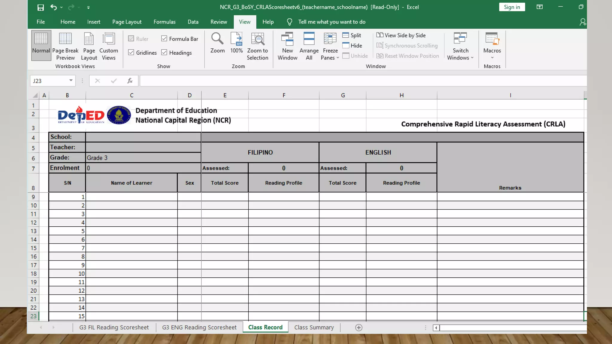 CRLA Scoresheets.pptx