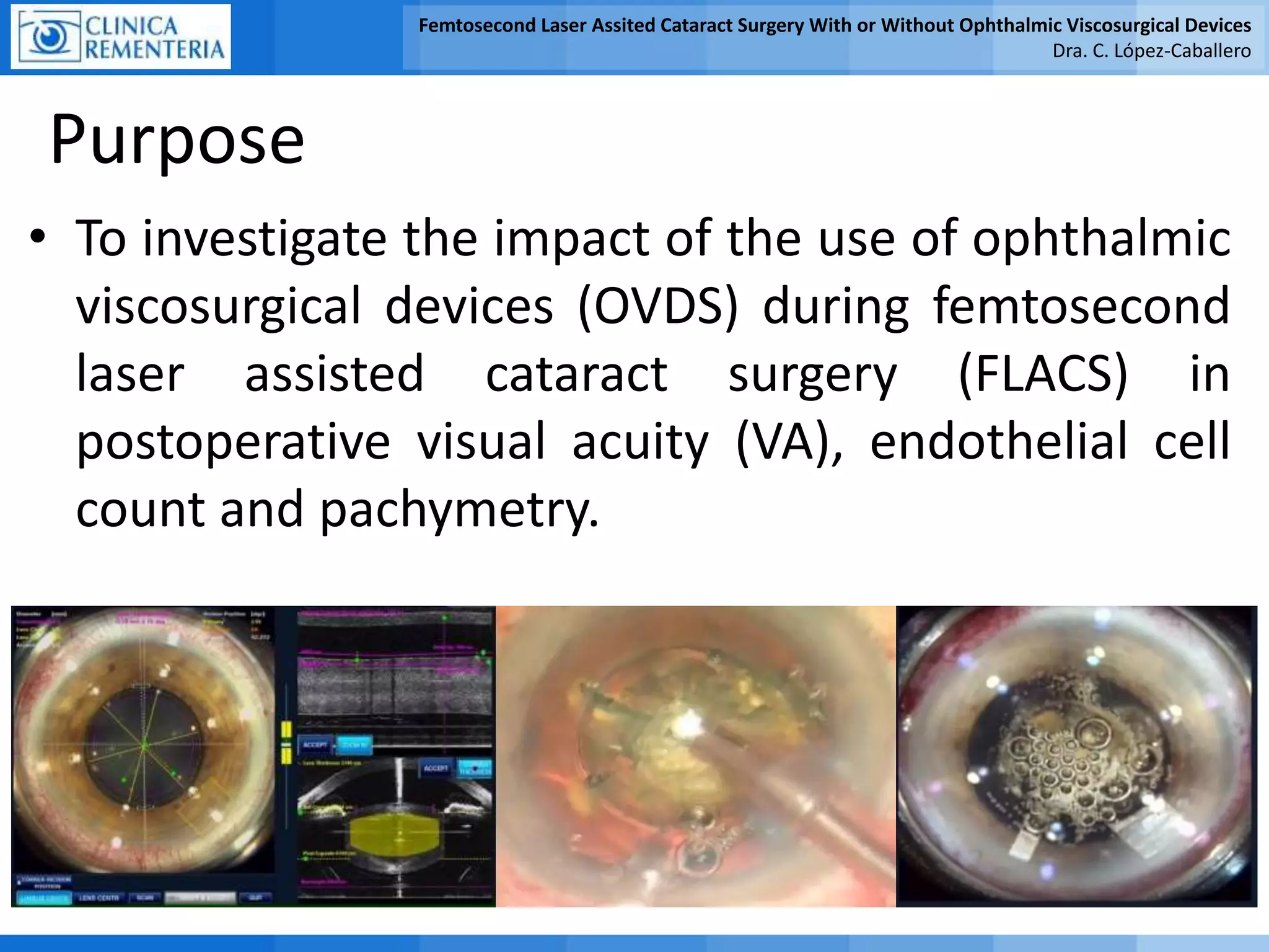 ESCRS14 - Femtosecond Laser Assisted Cataract Surgery With or Without ...