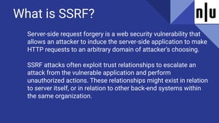 Talking About SSRF,CRLF | PDF