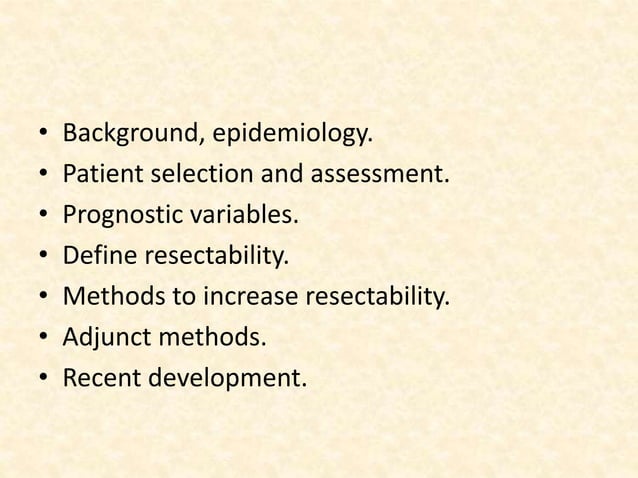 surgical manag of colorectal liver mets | PPTX