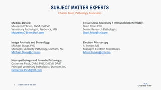 Charles River Pathology Associates Capabilities | PPTX