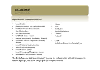 Crisis Response Lab | PDF