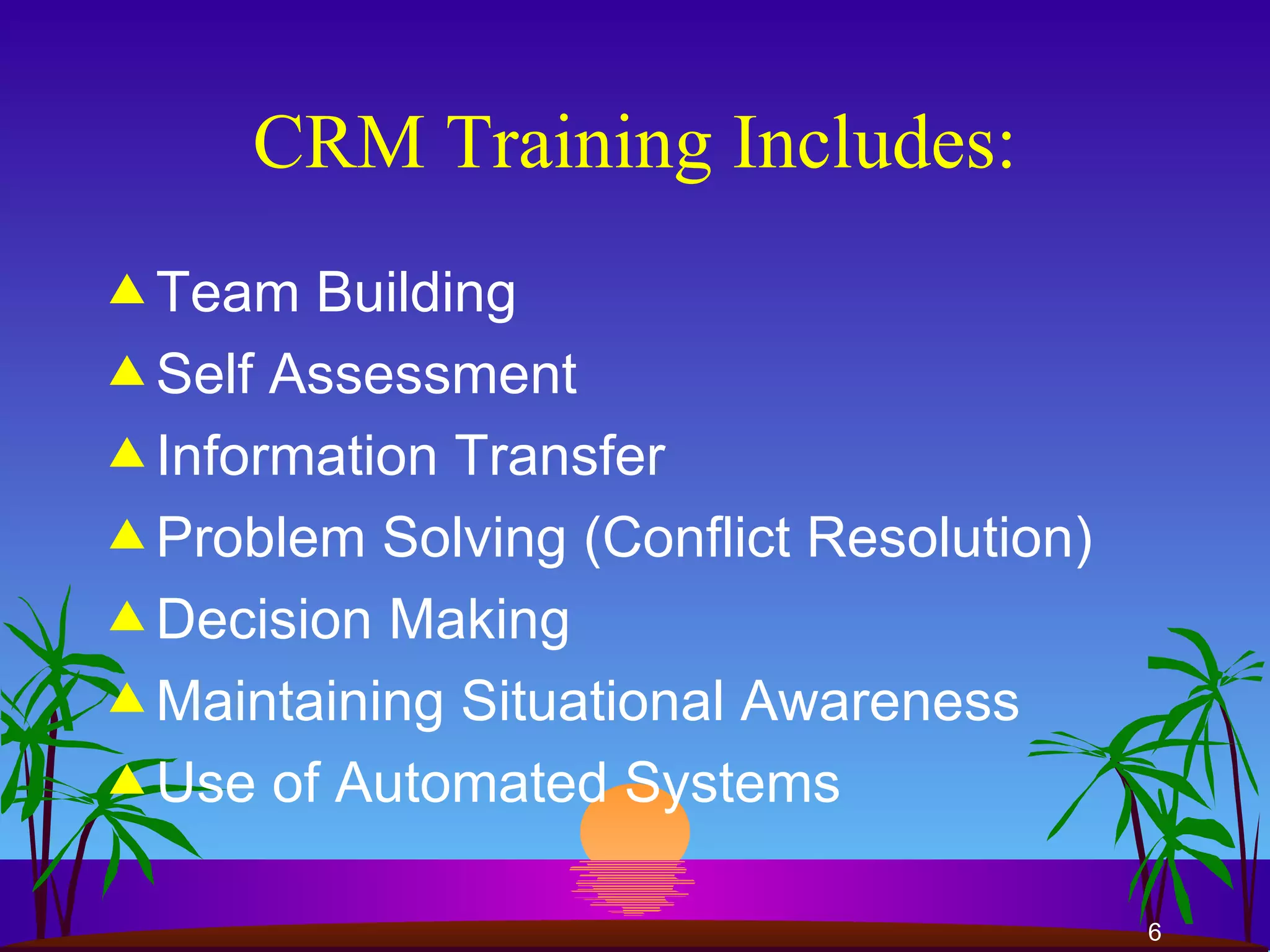 CRM pilot tranning | PPT