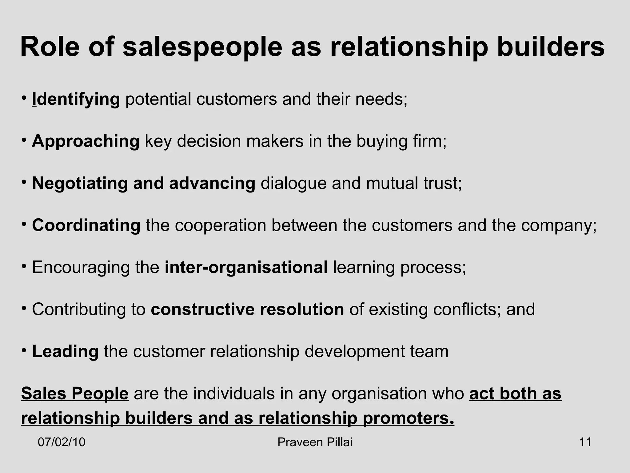 Customer Relationship Management | PPT