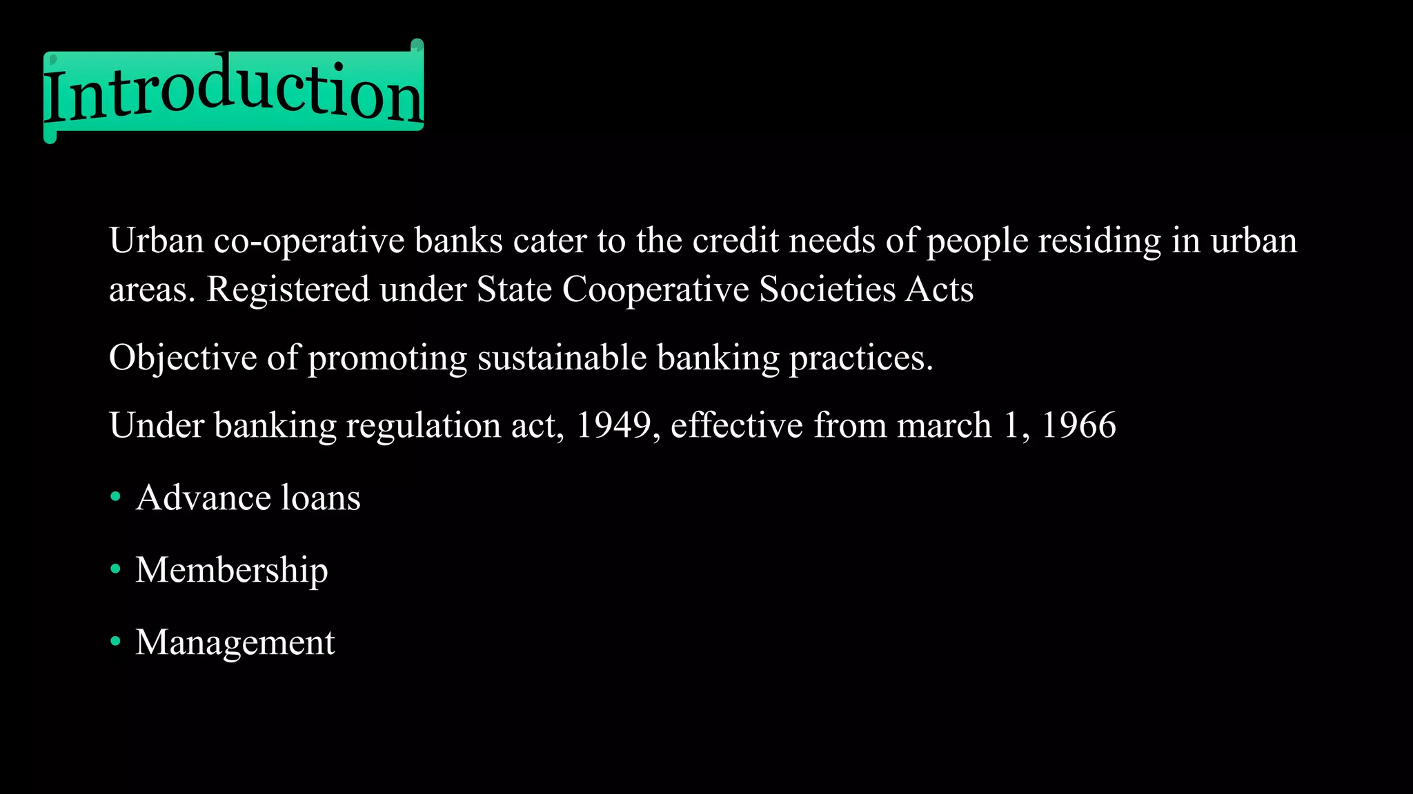 Urban Co-operative Bank | PPTX