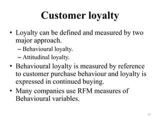 Customer Relationship Management (With examples) | PPTX
