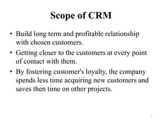 Customer Relationship Management (With examples) | PPTX