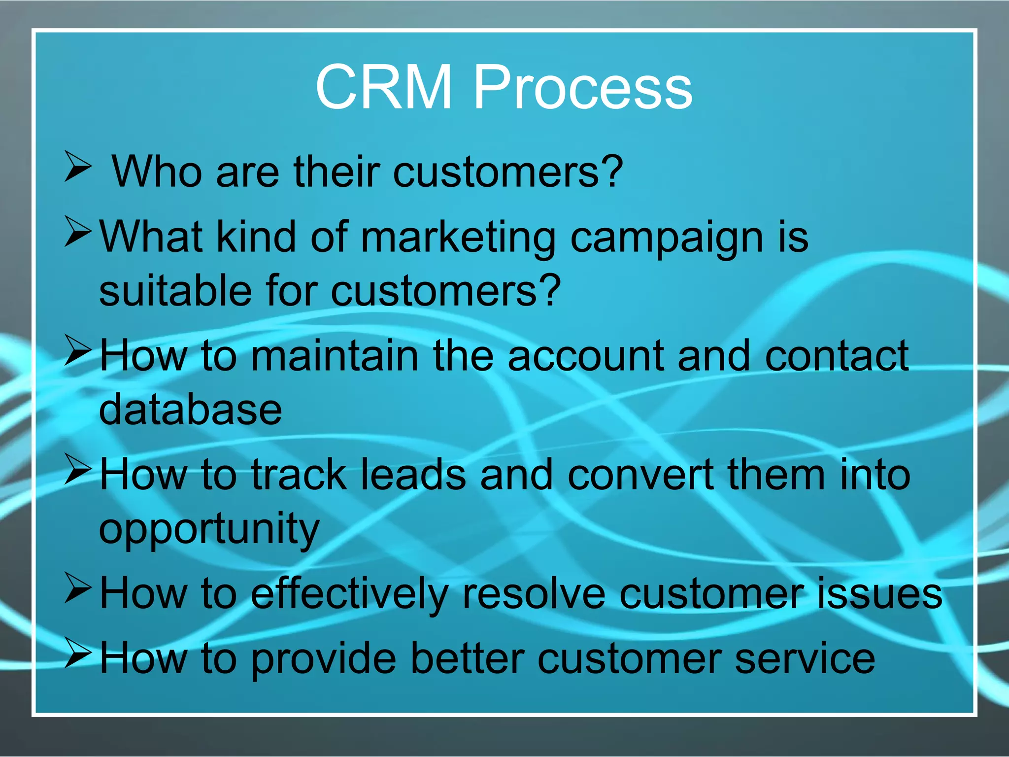 Crm | PPT