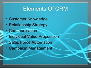 Crm | PPT | Sales | Business