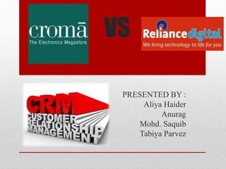 croma vs reliance digital | PPTX