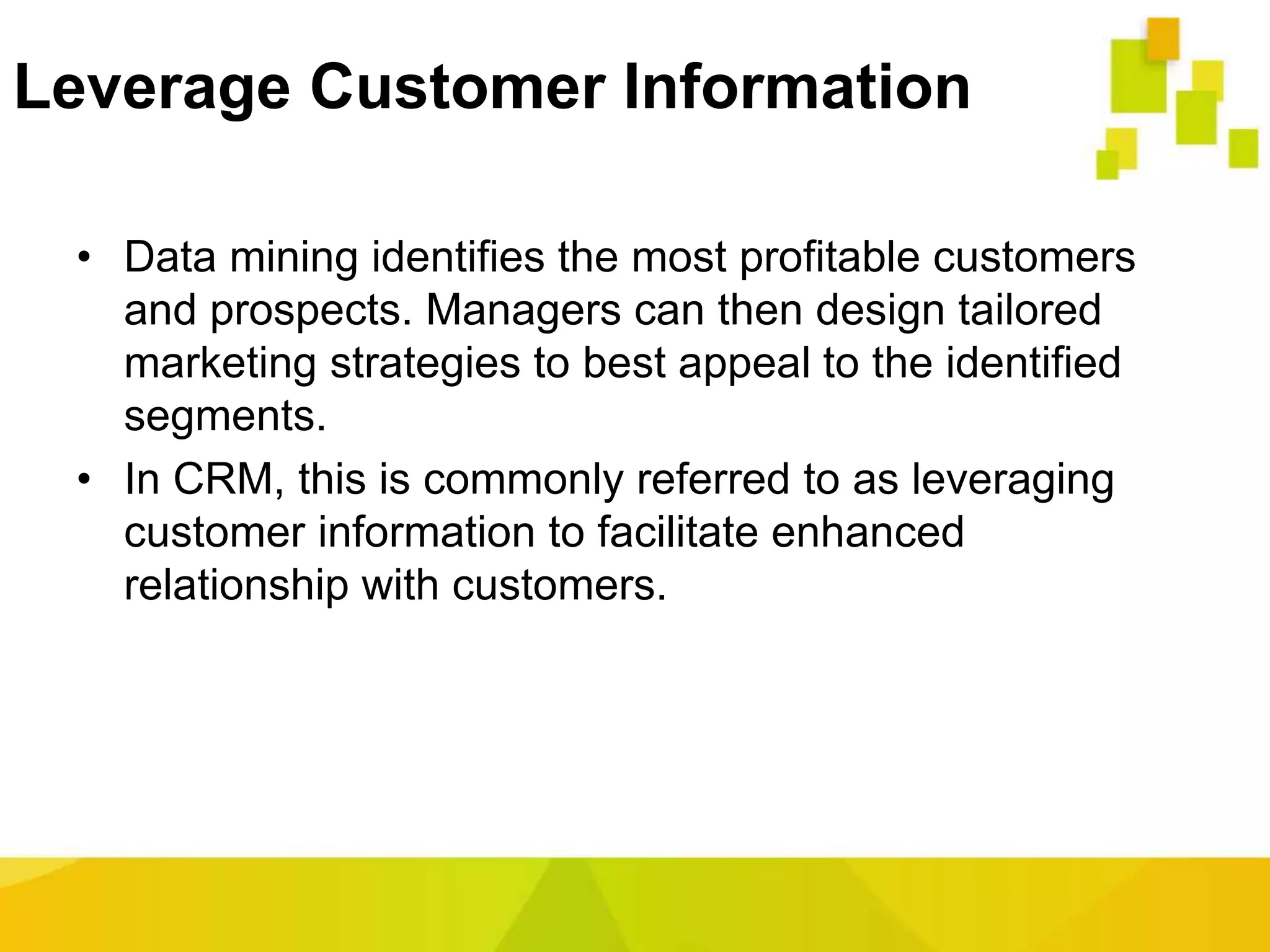 Customer Relationship Management (CRM) | PPTX