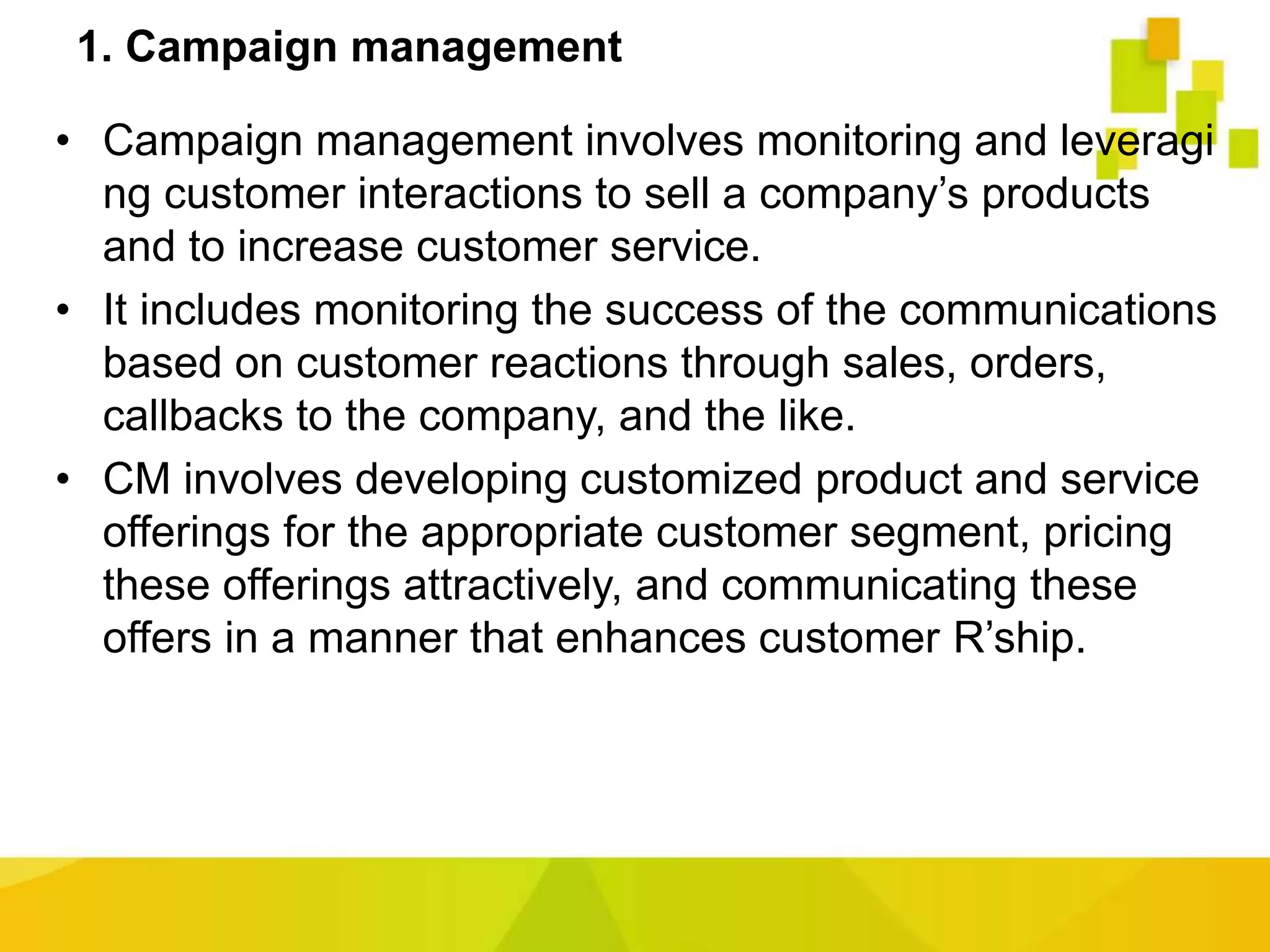 Customer Relationship Management (CRM) | PPTX