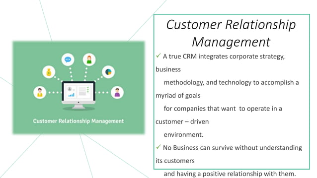 Customer Relationship Management | PPT