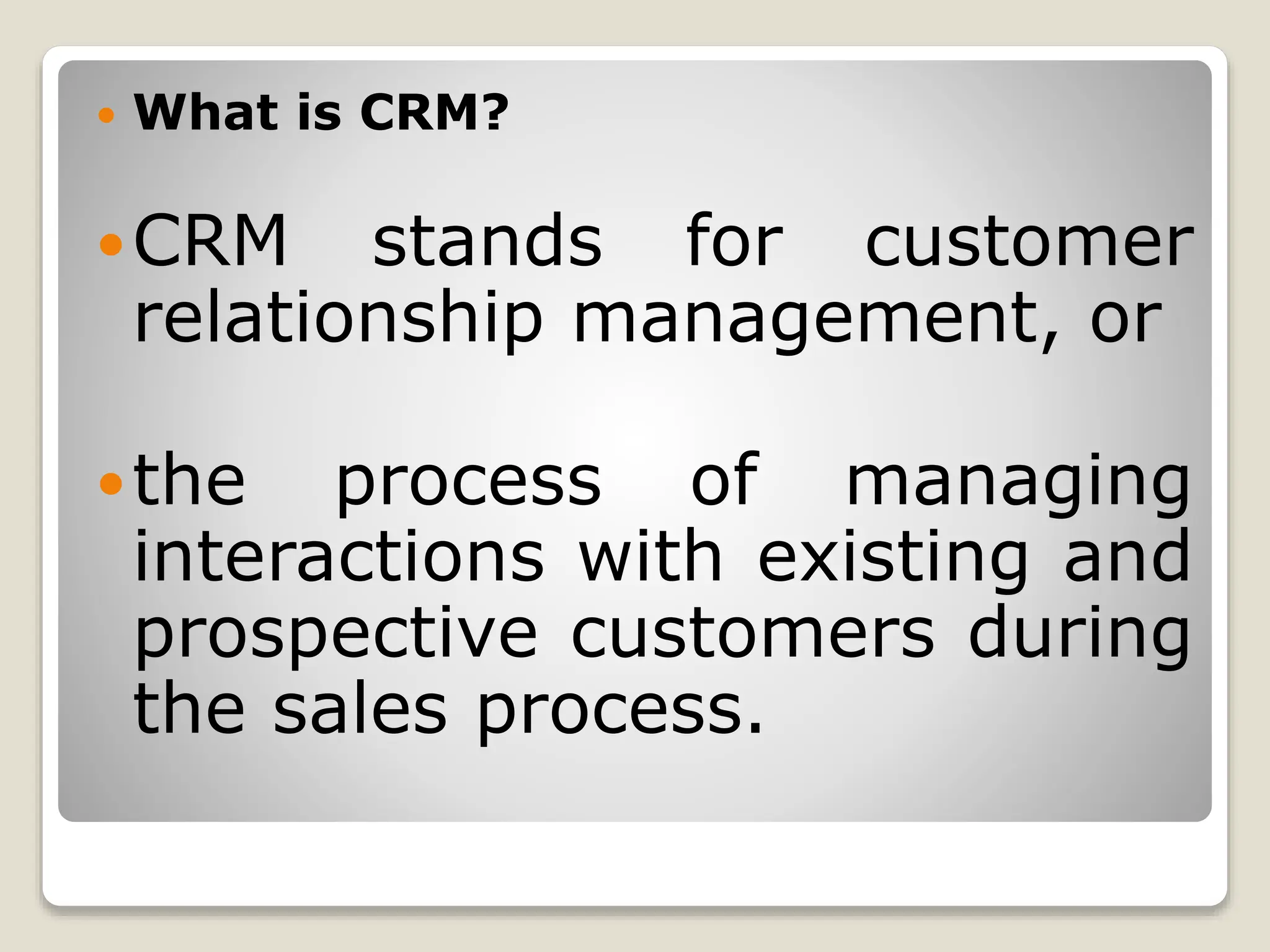 Customer Relationship Management Crm Presentation Pptx Sales Business