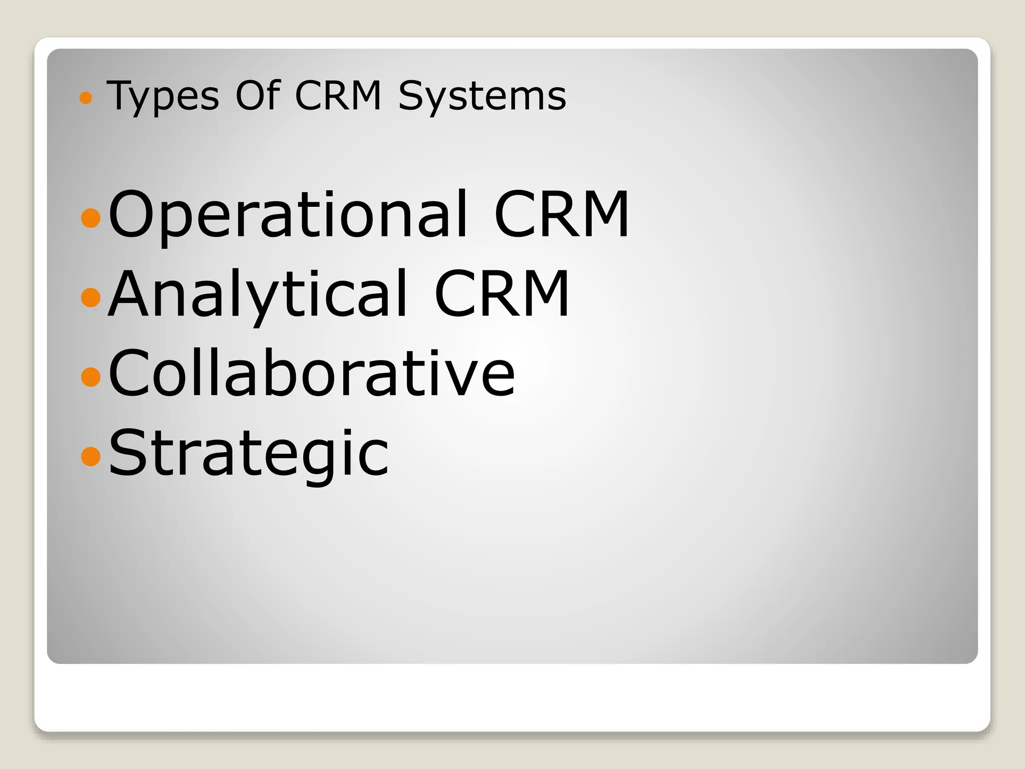 Customer Relationship Management (CRM) Presentation | PPTX