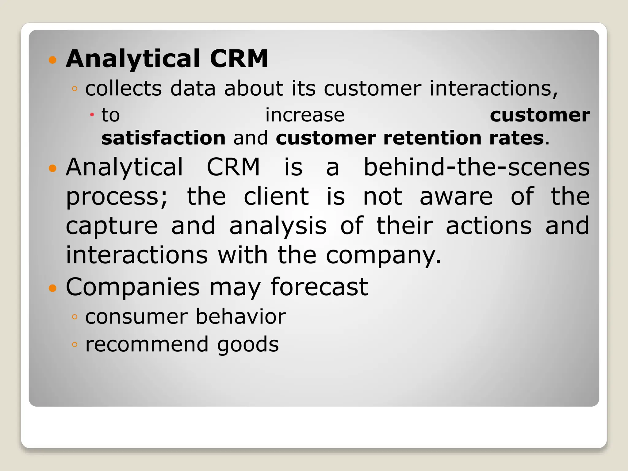 Customer Relationship Management (CRM) Presentation | PPTX