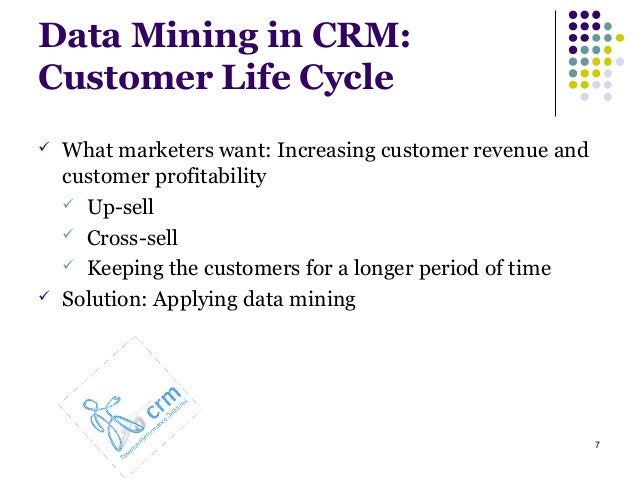 Data Mining Techniques for CRM
