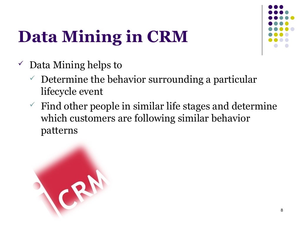 Data Mining Techniques for CRM
