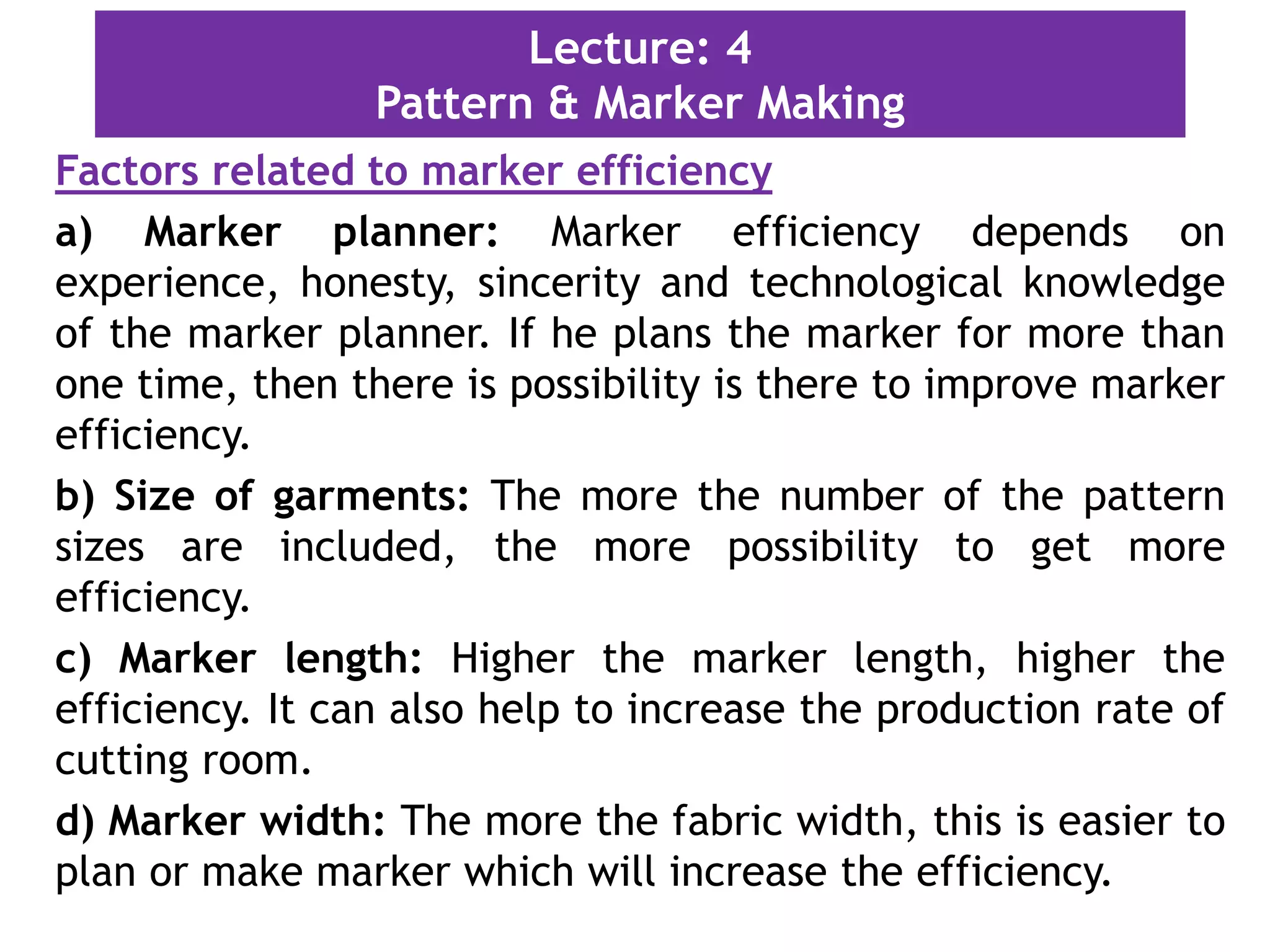 CRM-Lecture-04 (Pattern & Marker Making).pptx