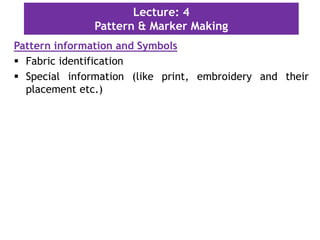 CRM-Lecture-04 (Pattern & Marker Making).pptx