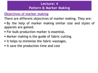 CRM-Lecture-04 (Pattern & Marker Making).pptx