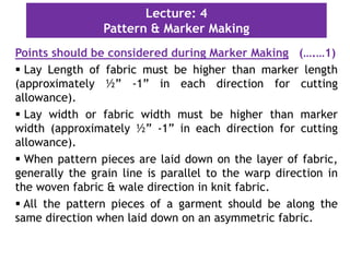 CRM-Lecture-04 (Pattern & Marker Making).pptx