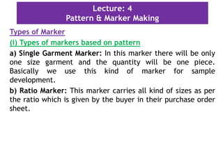 CRM-Lecture-04 (Pattern & Marker Making).pptx