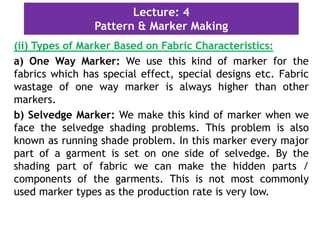CRM-Lecture-04 (Pattern & Marker Making).pptx