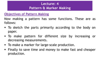 CRM-Lecture-04 (Pattern & Marker Making).pptx