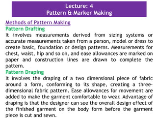 CRM-Lecture-04 (Pattern & Marker Making).pptx