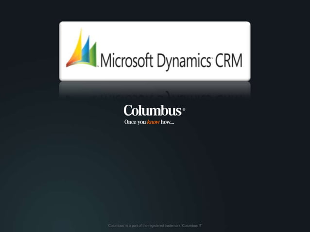 Dynamics CRM overview | PPT