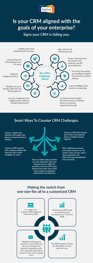 Counter CRM Challenges With A Custom Solution | PDF