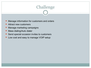 Crm telephony voip | PPT