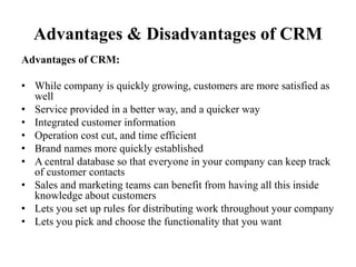 Customer Relationship Management | PPT