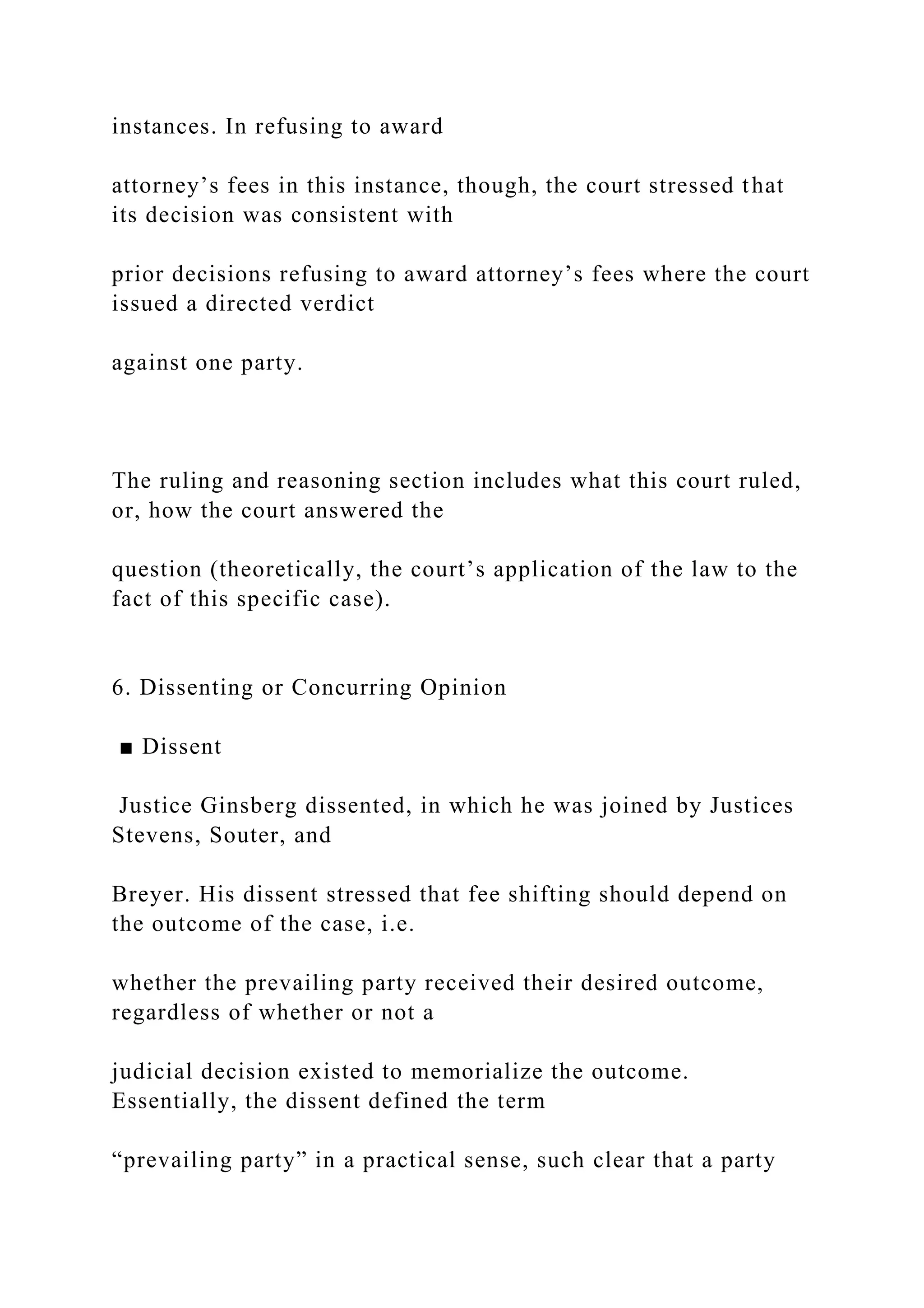 CRM 123 – How to Brief a Case A case brief is a dissection.docx