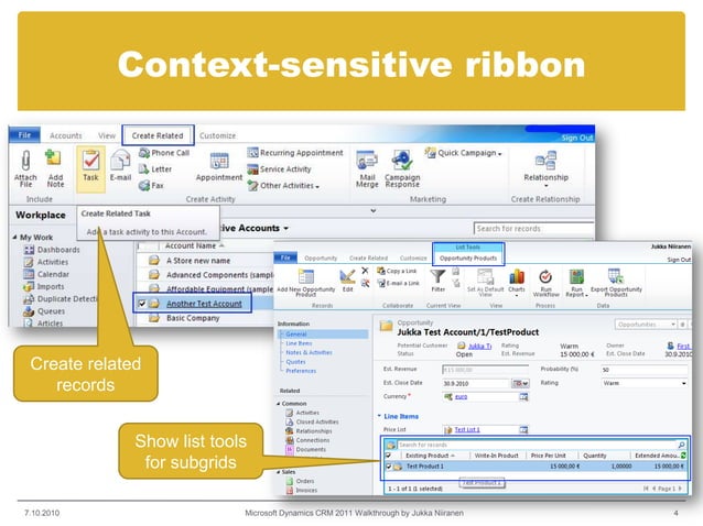 Microsoft Dynamics CRM 2011 Walkthrough Part 1 | PPT