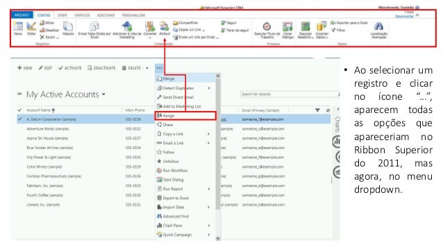 Dynamics CRM 2013 - Principais funcionalidades