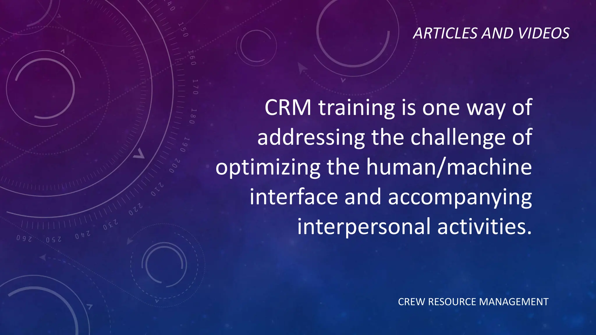 Aviation CRM 2021 | PPTX