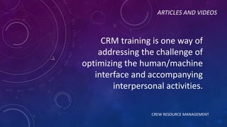 Aviation CRM 2021 | PPTX