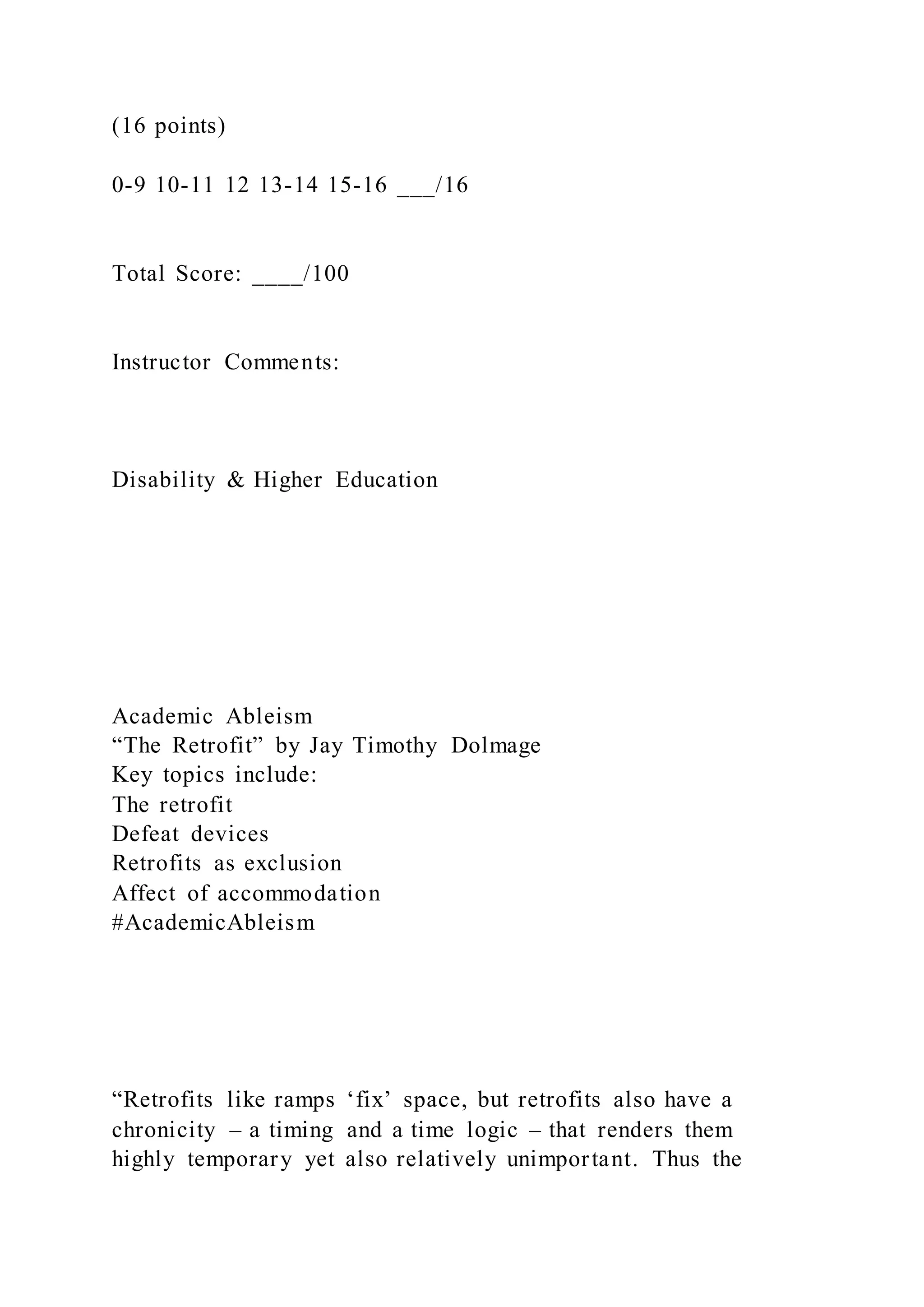 CRM 222 Research Paper Instructions and Rubric Students w | DOCX ...