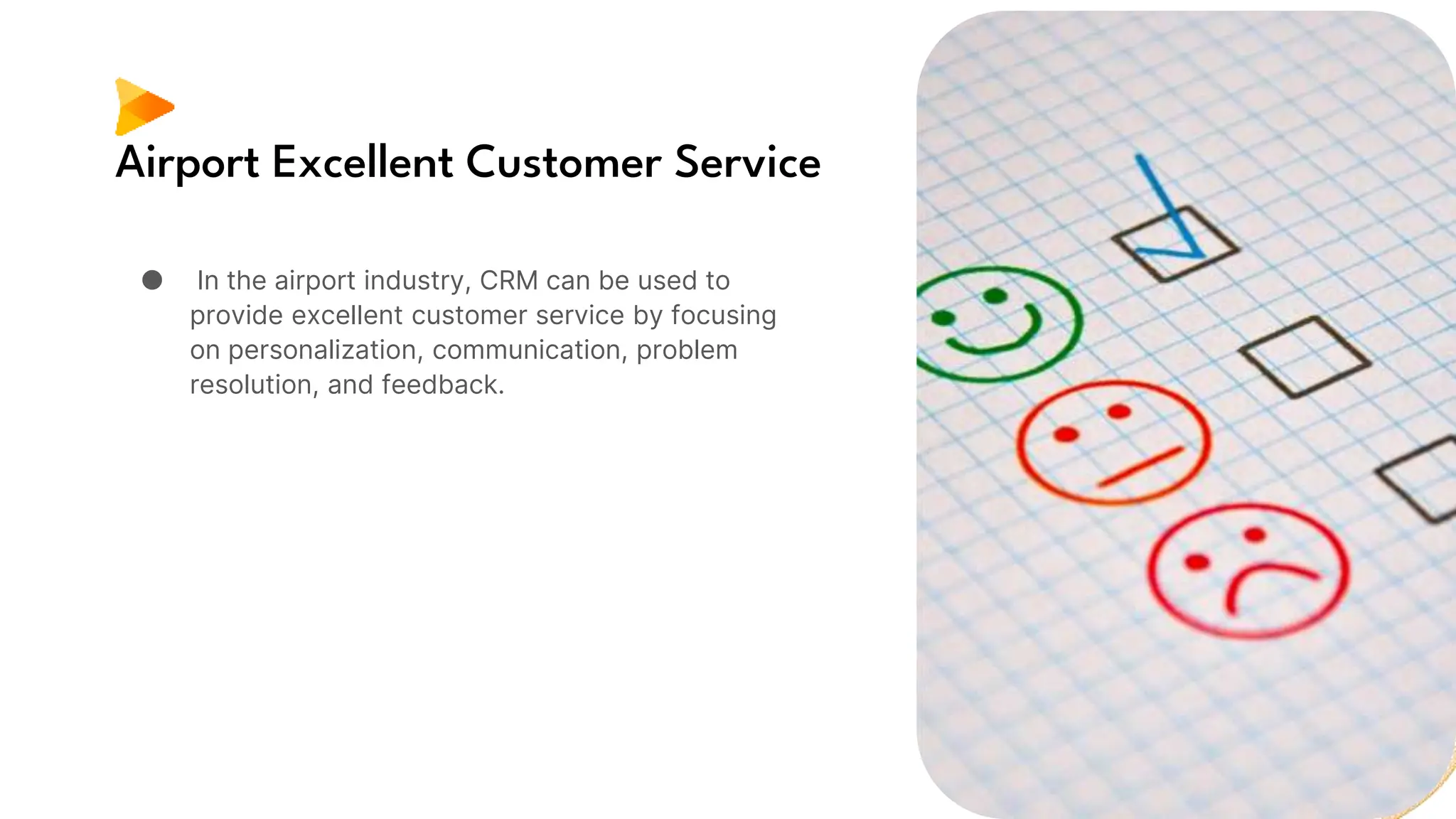 CRM in Aiport customer services for Aviation | PPTX