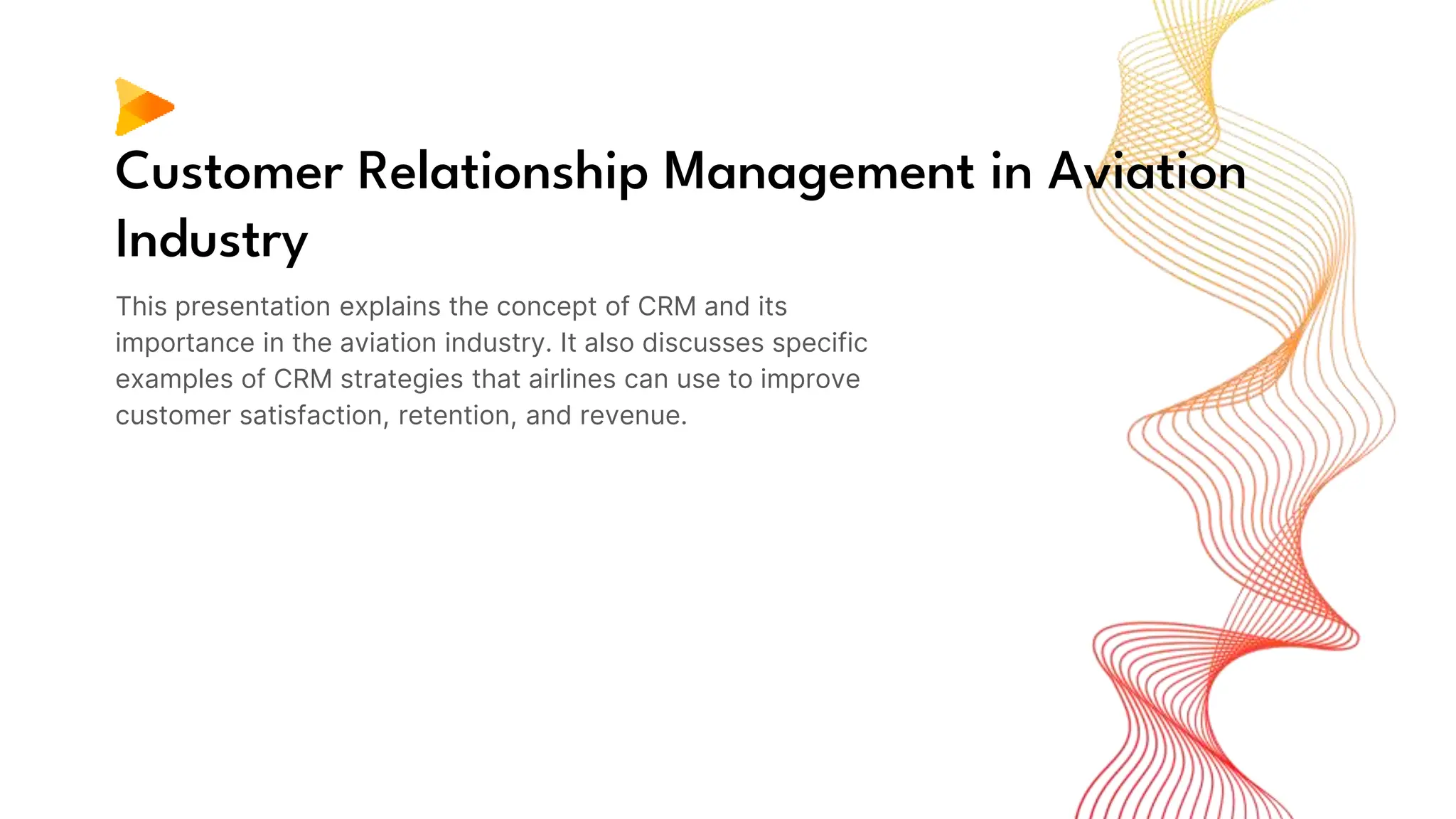 CRM in Aiport customer services for Aviation | PPTX | Air Travel | Travel Type