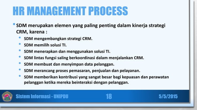 Crm 3 rantai nilai crm | PPTX