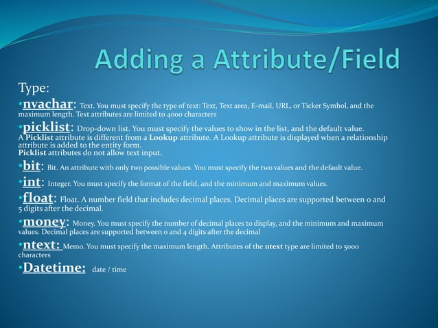 Crm 40 Customizations Basics Ppt