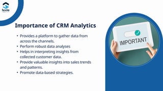 Unlock Data-Driven Decision Making with Salesforce CRM Analytics | PPT