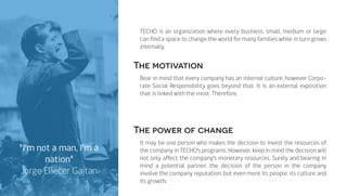 TECHO Corporate Relations Manual, Not Official | PPT