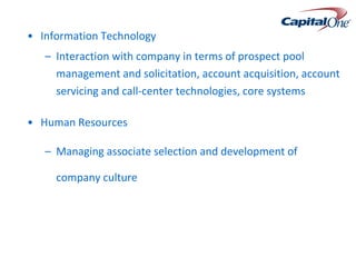 CRM at capital one | PPT