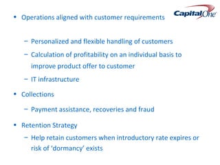 CRM at capital one | PPT