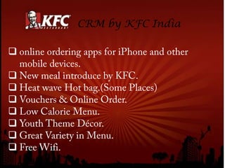 Crm by kfc | PPTX